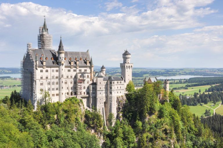 Castillos del Rey Loco en Baviera, Alemania